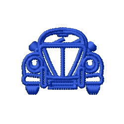 VW Car Embroidery Design | EmbroideryDesigns.com