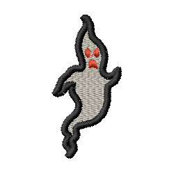 Ghost Embroidery Design | EmbroideryDesigns.com