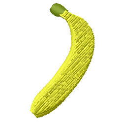Banana Embroidery Design | EmbroideryDesigns.com