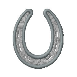HORSESHOE Embroidery Design | EmbroideryDesigns.com