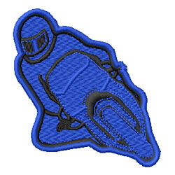 Motorbike Embroidery Design | EmbroideryDesigns.com