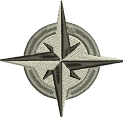 Compass Rose Embroidery Design | EmbroideryDesigns.com