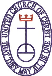UCC Symbol Embroidery Design | EmbroideryDesigns.com