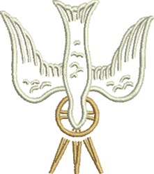 Holy Spirit Embroidery Design | EmbroideryDesigns.com