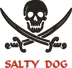 Salty Dog Embroidery Design | EmbroideryDesigns.com
