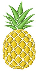 Pineapple Embroidery Design | EmbroideryDesigns.com