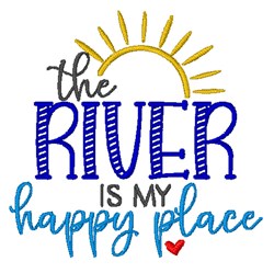 The River Embroidery Design | EmbroideryDesigns.com