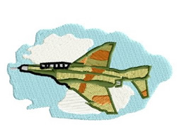 Fighter Plane Embroidery Design | EmbroideryDesigns.com