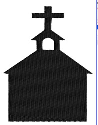 Church Embroidery Design | EmbroideryDesigns.com