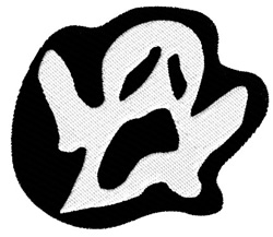 Free Ghost Embroidery Design | EmbroideryDesigns.com