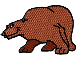 Bear Embroidery Design | EmbroideryDesigns.com