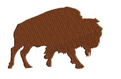 Bison Embroidery Design | EmbroideryDesigns.com