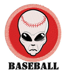 Free Baseball Embroidery Design | EmbroideryDesigns.com