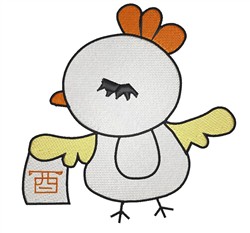 Free Chicken Embroidery Design | EmbroideryDesigns.com