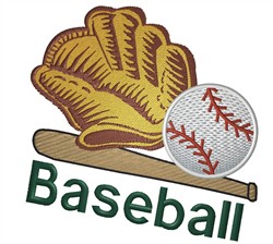 Free Baseball Embroidery Design | EmbroideryDesigns.com