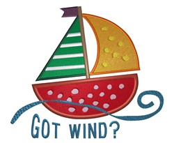 Got Wind Embroidery Design | EmbroideryDesigns.com