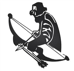 Bow Hunter Embroidery Design | EmbroideryDesigns.com