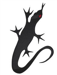 Lizard Embroidery Design | EmbroideryDesigns.com
