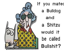 Maxine Mating Embroidery Design | EmbroideryDesigns.com