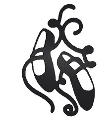 Toe Shoes Embroidery Design | EmbroideryDesigns.com