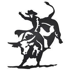 Rodeo Cowboy Embroidery Design | EmbroideryDesigns.com
