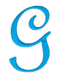 Classic Monogram Letter G Embroidery Design | EmbroideryDesigns.com