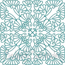 Quilt Block 9 (5.8-in) Embroidery Design | EmbroideryDesigns.com