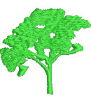 Oak Tree Embroidery Design | EmbroideryDesigns.com