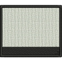 Rectangular Crest Embroidery Design | EmbroideryDesigns.com