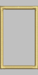Rectangle Embroidery Design | EmbroideryDesigns.com
