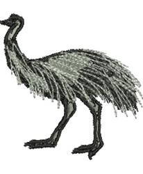 Emu Embroidery Design | EmbroideryDesigns.com