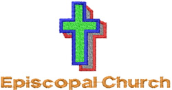 Episcopal Church Embroidery Design | EmbroideryDesigns.com