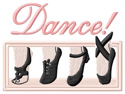 Dance Embroidery Design | EmbroideryDesigns.com
