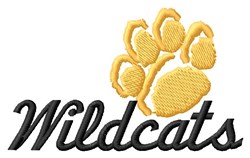 Wildcats Embroidery Design | EmbroideryDesigns.com