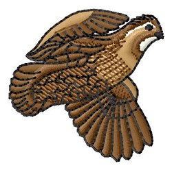 Quail Embroidery Design | EmbroideryDesigns.com