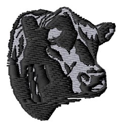 Angus Head Embroidery Design | EmbroideryDesigns.com