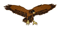 Hawk Embroidery Design | EmbroideryDesigns.com