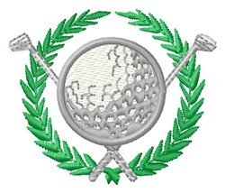 Golf Logo Embroidery Design | EmbroideryDesigns.com