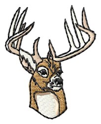 Buck Head Embroidery Design | EmbroideryDesigns.com