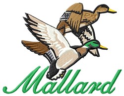 Mallard Embroidery Design | EmbroideryDesigns.com