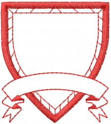 Shield Embroidery Design | EmbroideryDesigns.com