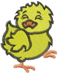 Little Chick Embroidery Design | EmbroideryDesigns.com