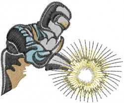 Welder Embroidery Design | EmbroideryDesigns.com