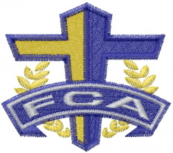 FCA Cross Embroidery Design | EmbroideryDesigns.com