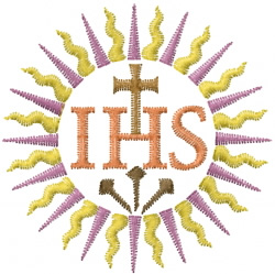 IHS Embroidery Design | EmbroideryDesigns.com