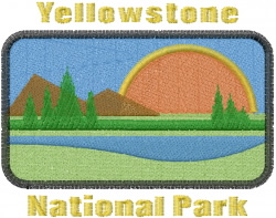 Yellowstone Embroidery Design | EmbroideryDesigns.com