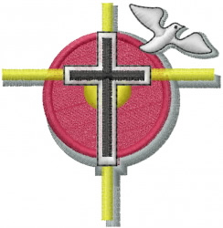 Catholic Cross Embroidery Design | EmbroideryDesigns.com