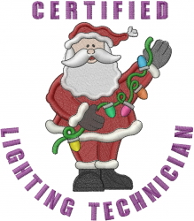 Free Certified Lighting Tech Embroidery Design | EmbroideryDesigns.com