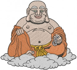 Buddha Embroidery Design | EmbroideryDesigns.com