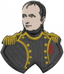 Napoleon Embroidery Design | EmbroideryDesigns.com